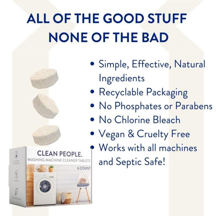 Washing Machine Cleaner Tablets - Clean People