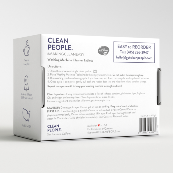Washing Machine Cleaner Tablets - Clean People
