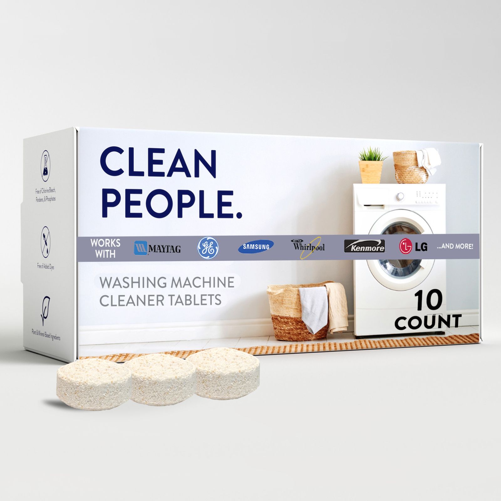 Washing Machine Cleaner Tablets - Clean People