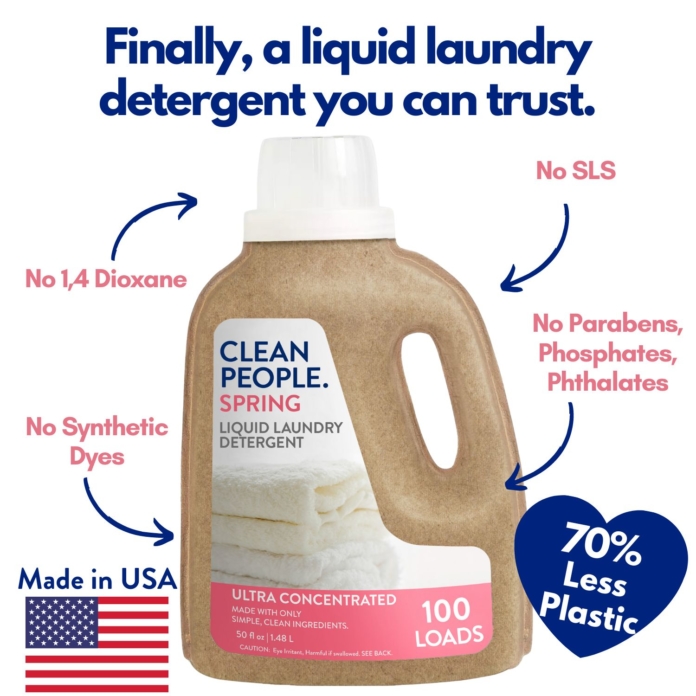 Liquid Laundry Detergent - Clean People