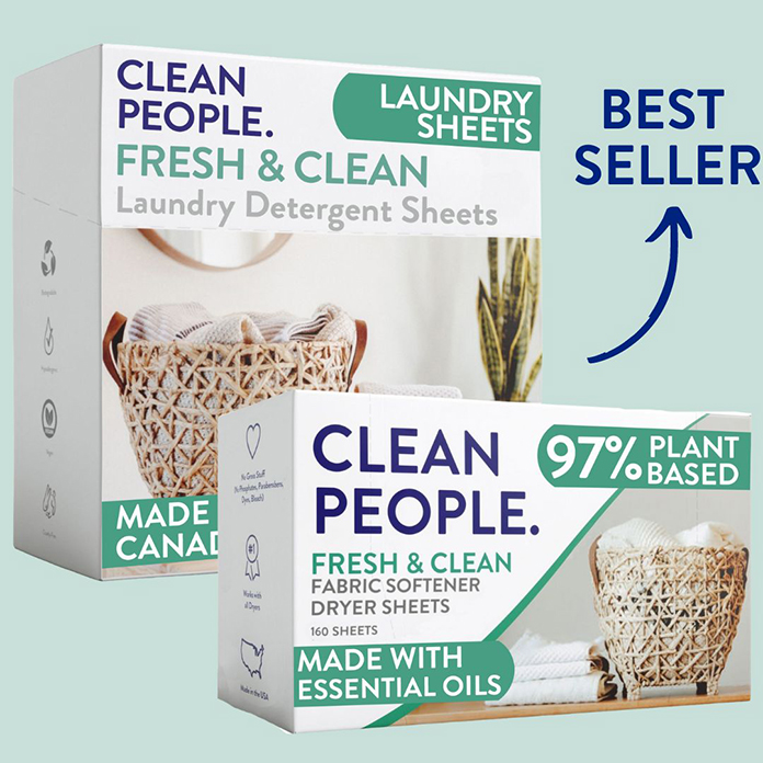 Detergent & Dryer Sheets Kit - Clean People